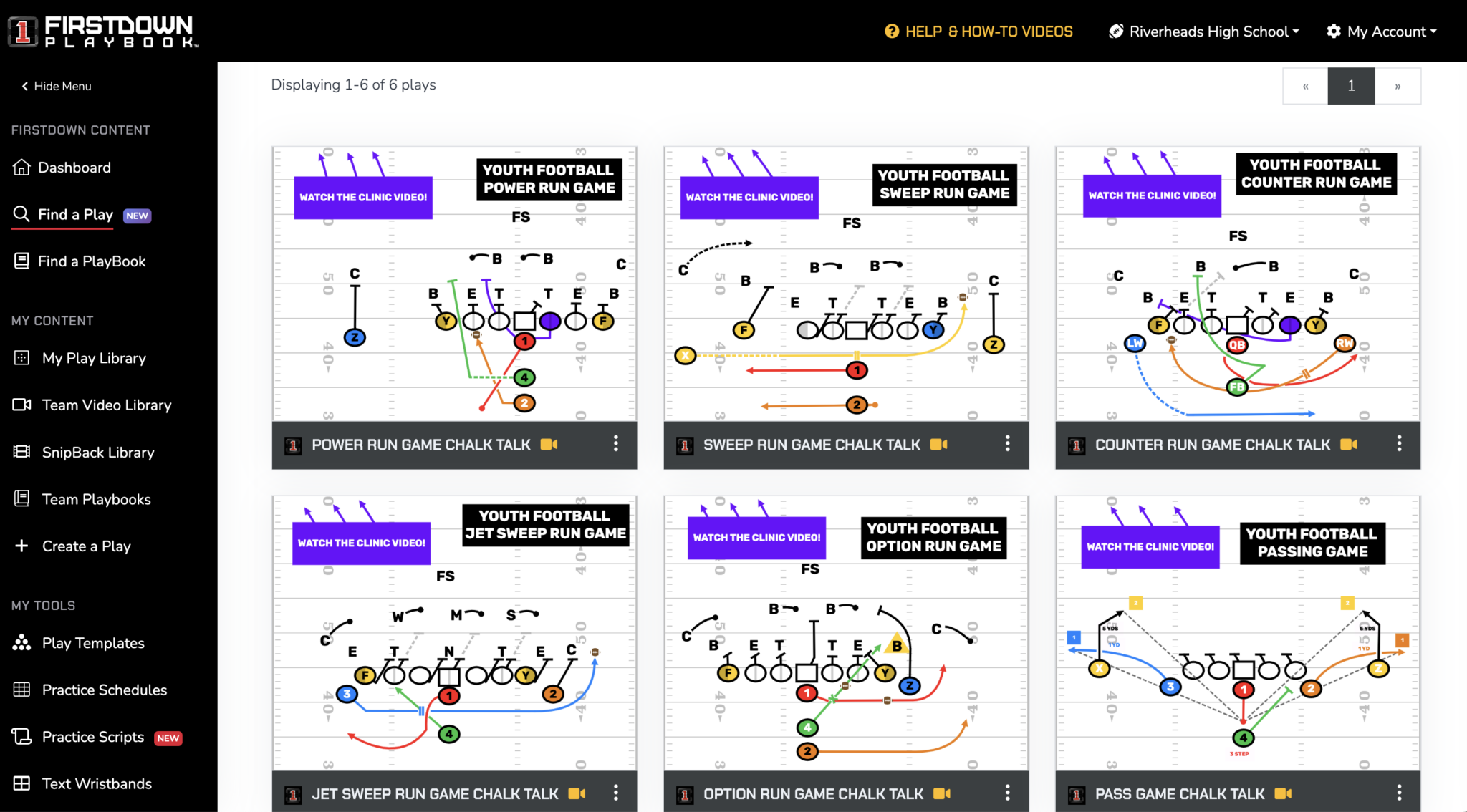 FirstDown PlayBook 10 Youth Football Clinics - FirstDown PlayBook